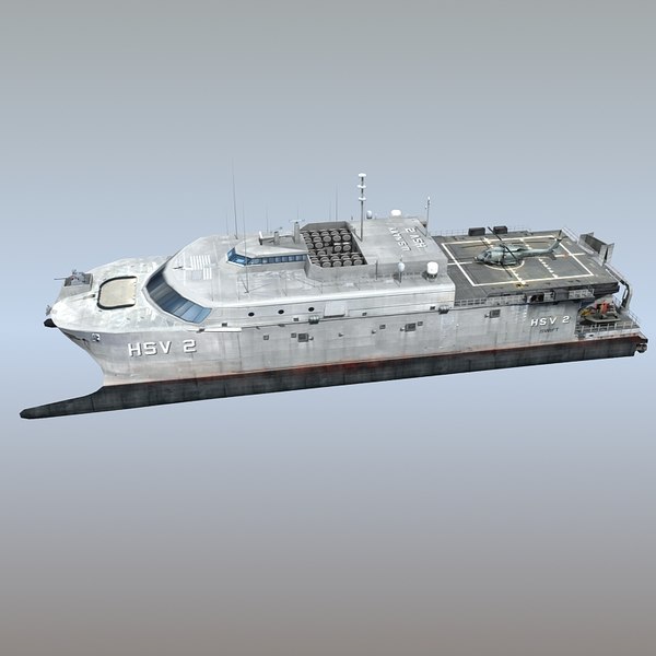 USS HSV-2 Swift USNS NAVY 3D 모델 - TurboSquid 655950
