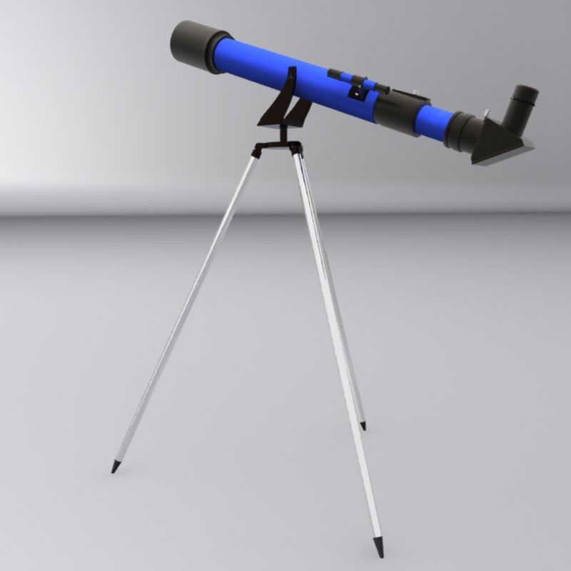 3d telescope model