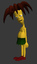 3d model of sideshow bob simpsons