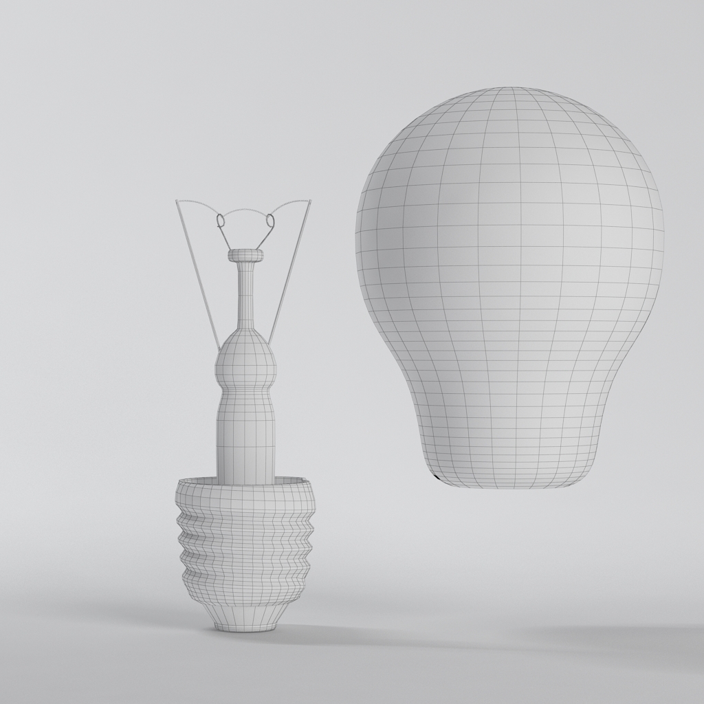 lightbulb light bulb 3d model