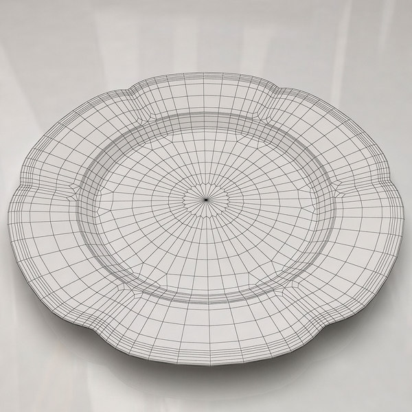 3d plates 1 model
