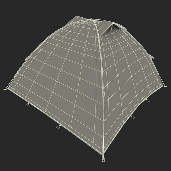 camping tents 3d max