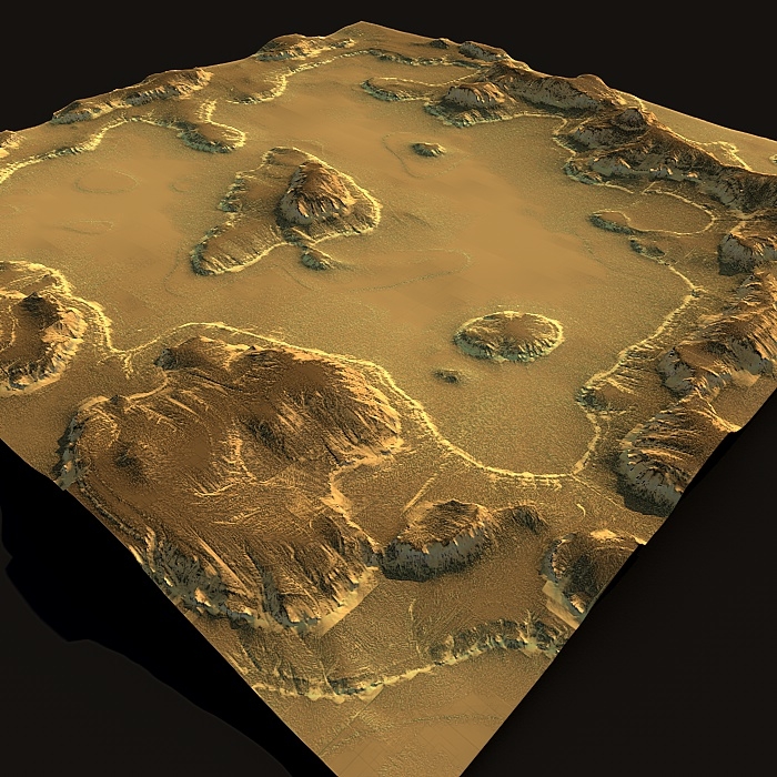 3d terrain maps