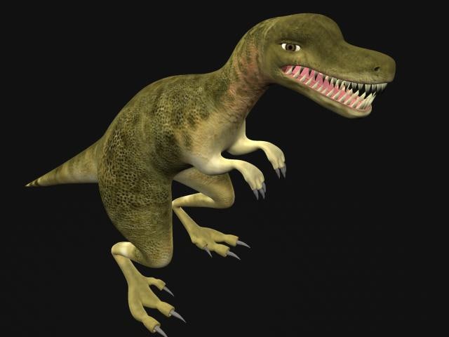 3ds max realistic dinosaur