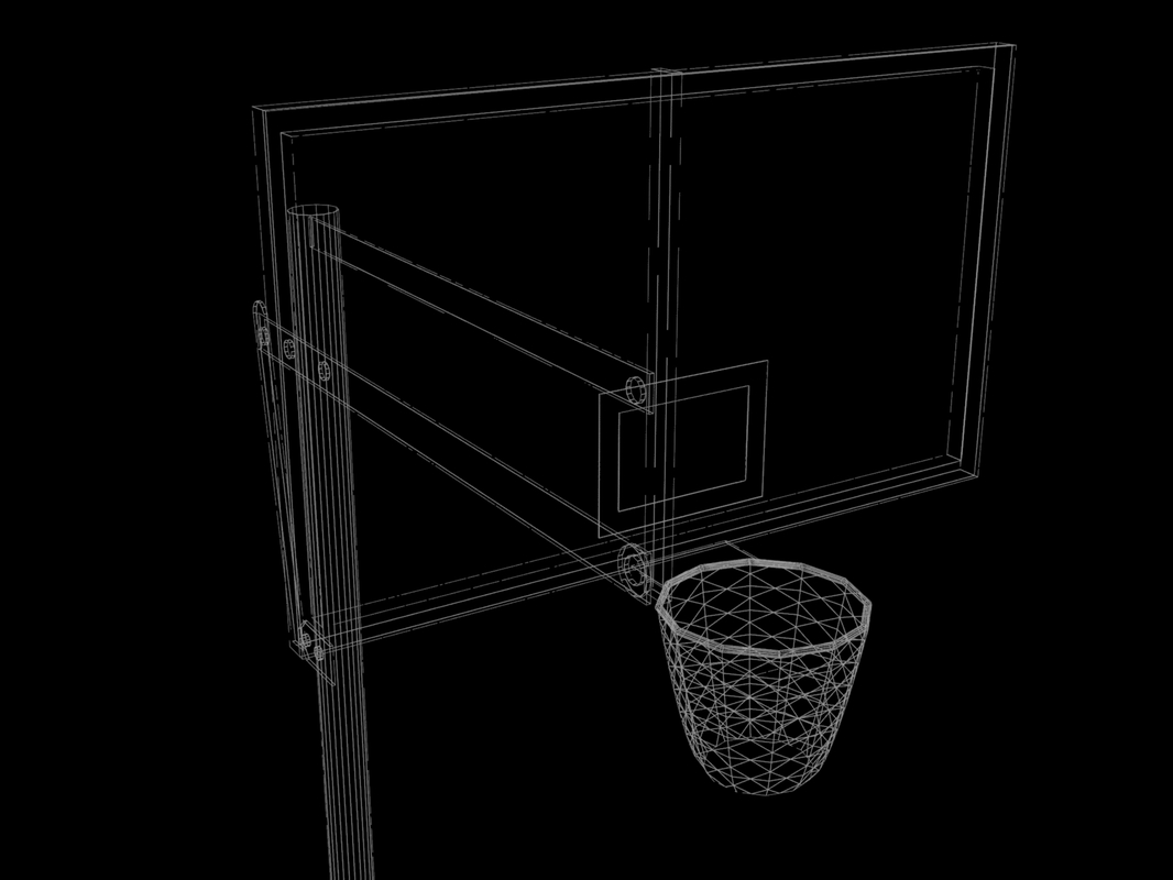 3d basketball net
