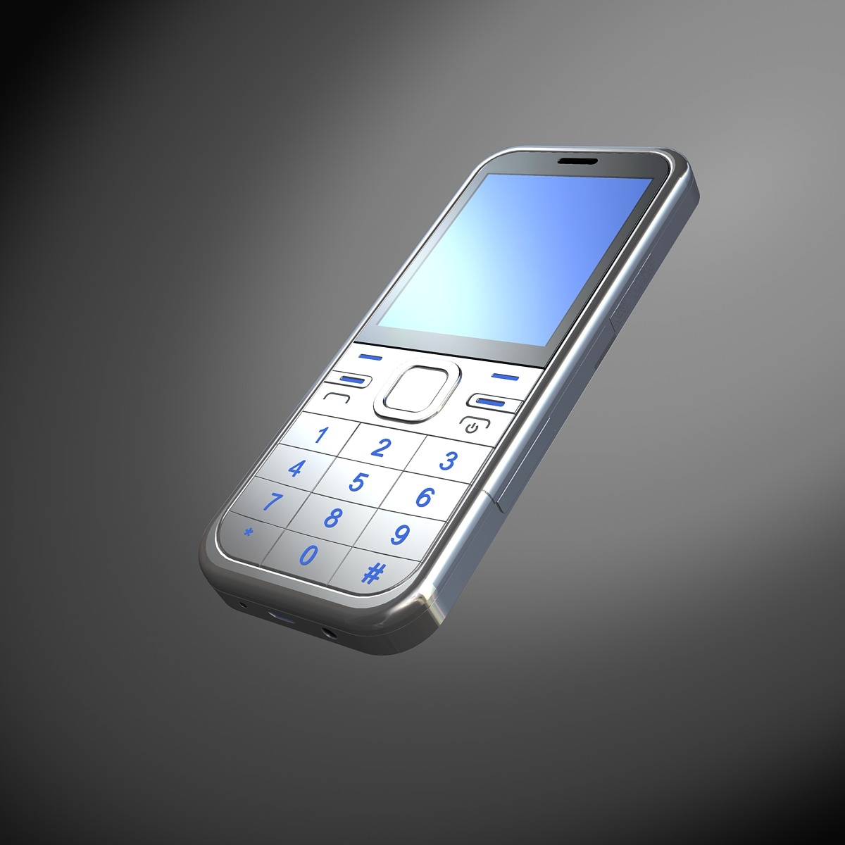 3d generic cellular phone transformation model