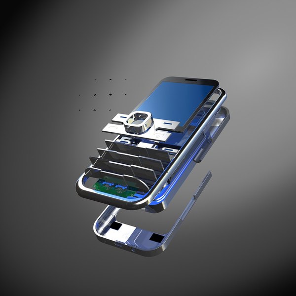 3d generic cellular phone transformation model