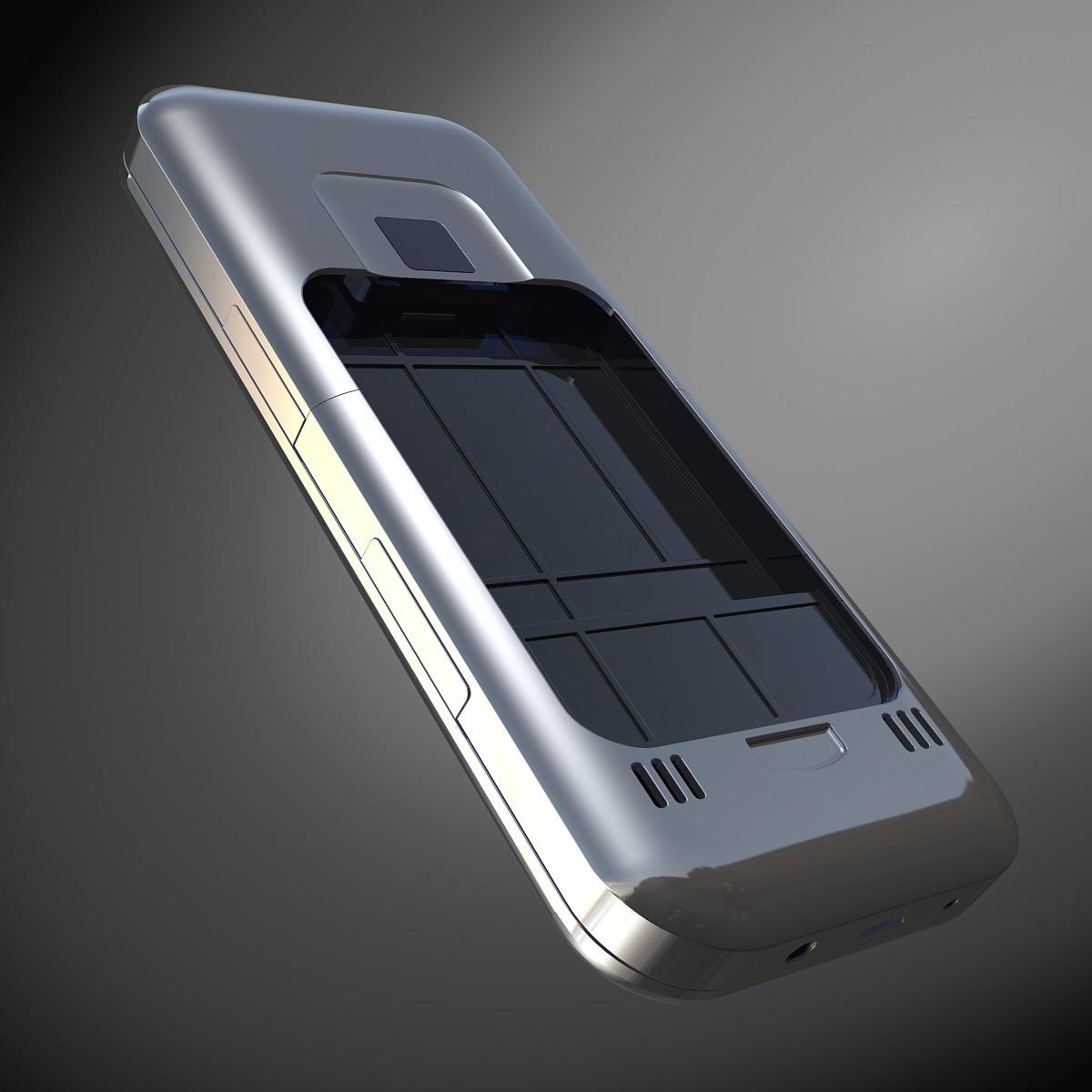 3d generic cellular phone transformation model