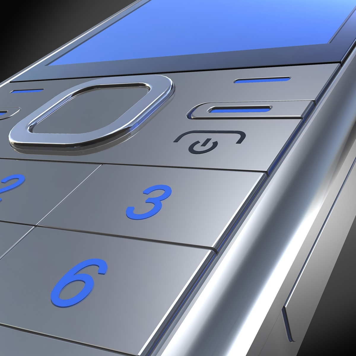 3d generic cellular phone transformation model