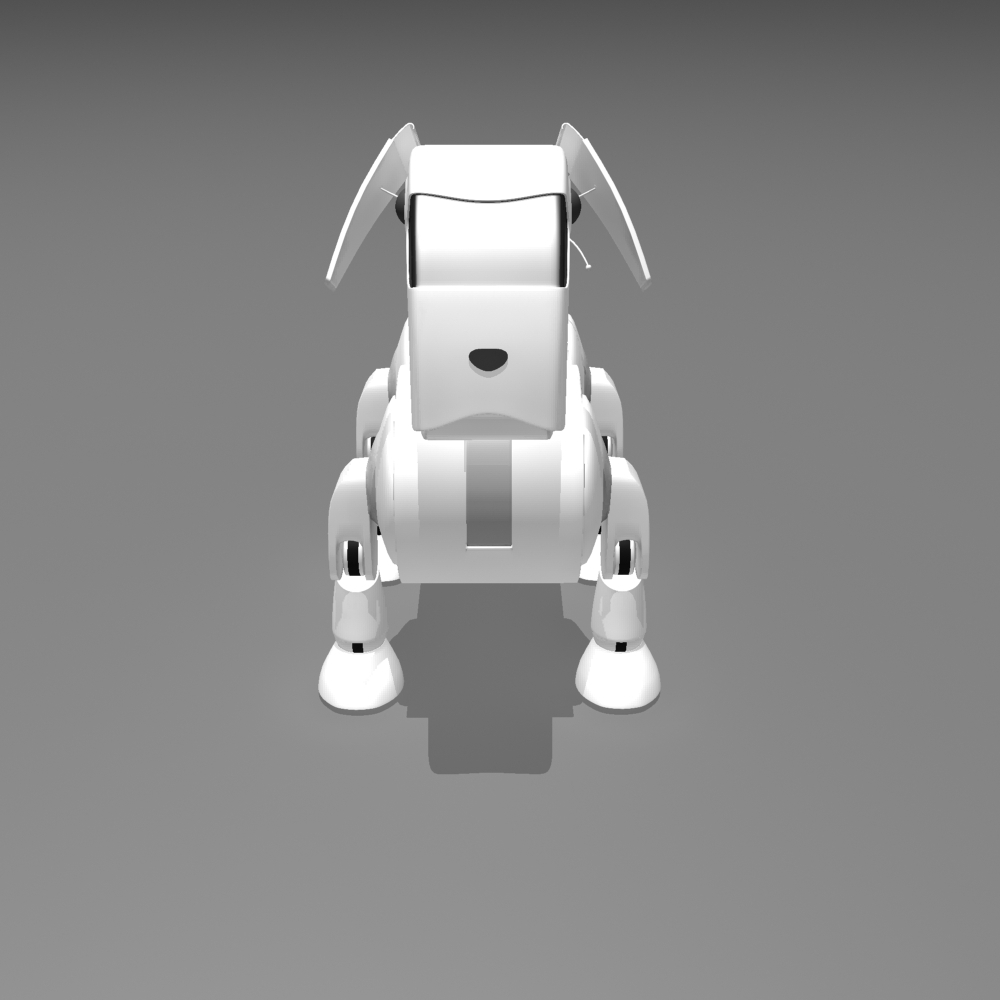3d robo dog model