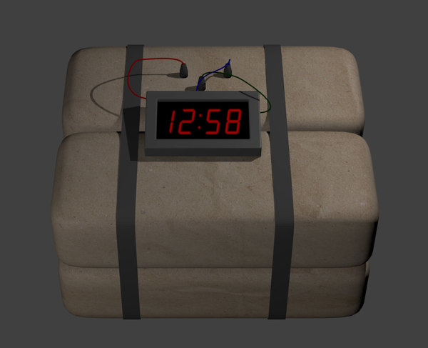 free explosive 3d model