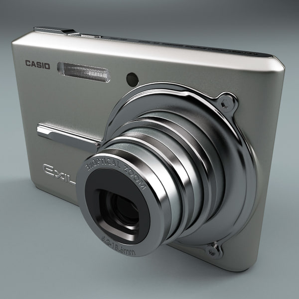 digital camera casio s600 3d model