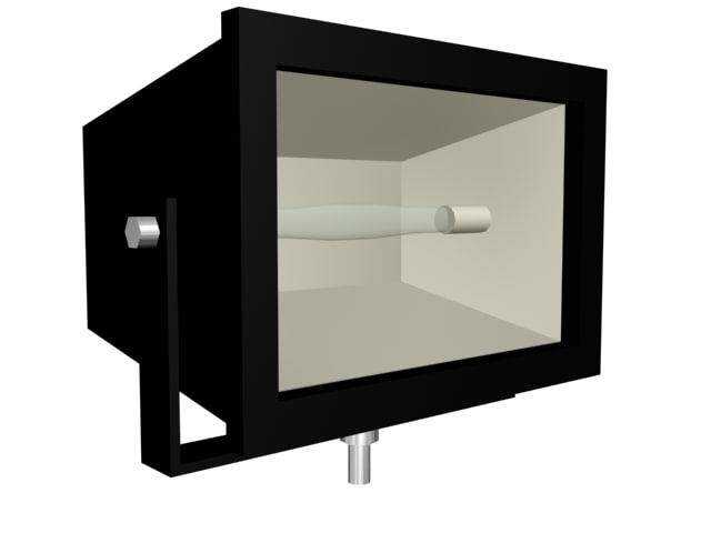free flood light 3d model