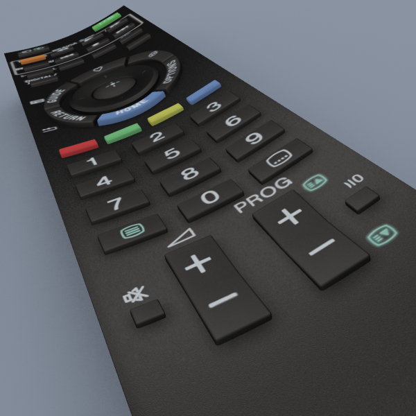 3d model remote control