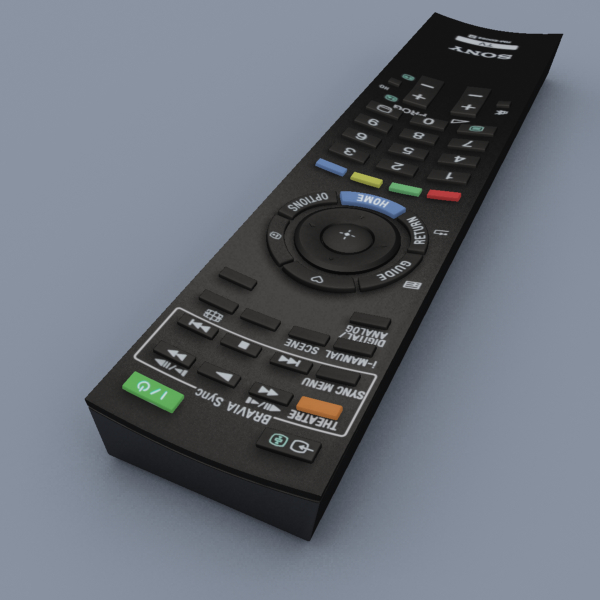3d model remote control