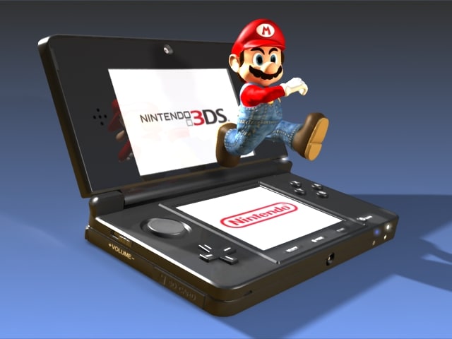 马里奥和任天堂3DS3D模型 - TurboSquid 589664