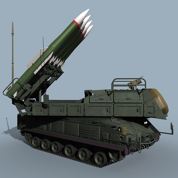 3d russian sa-17 grizzly