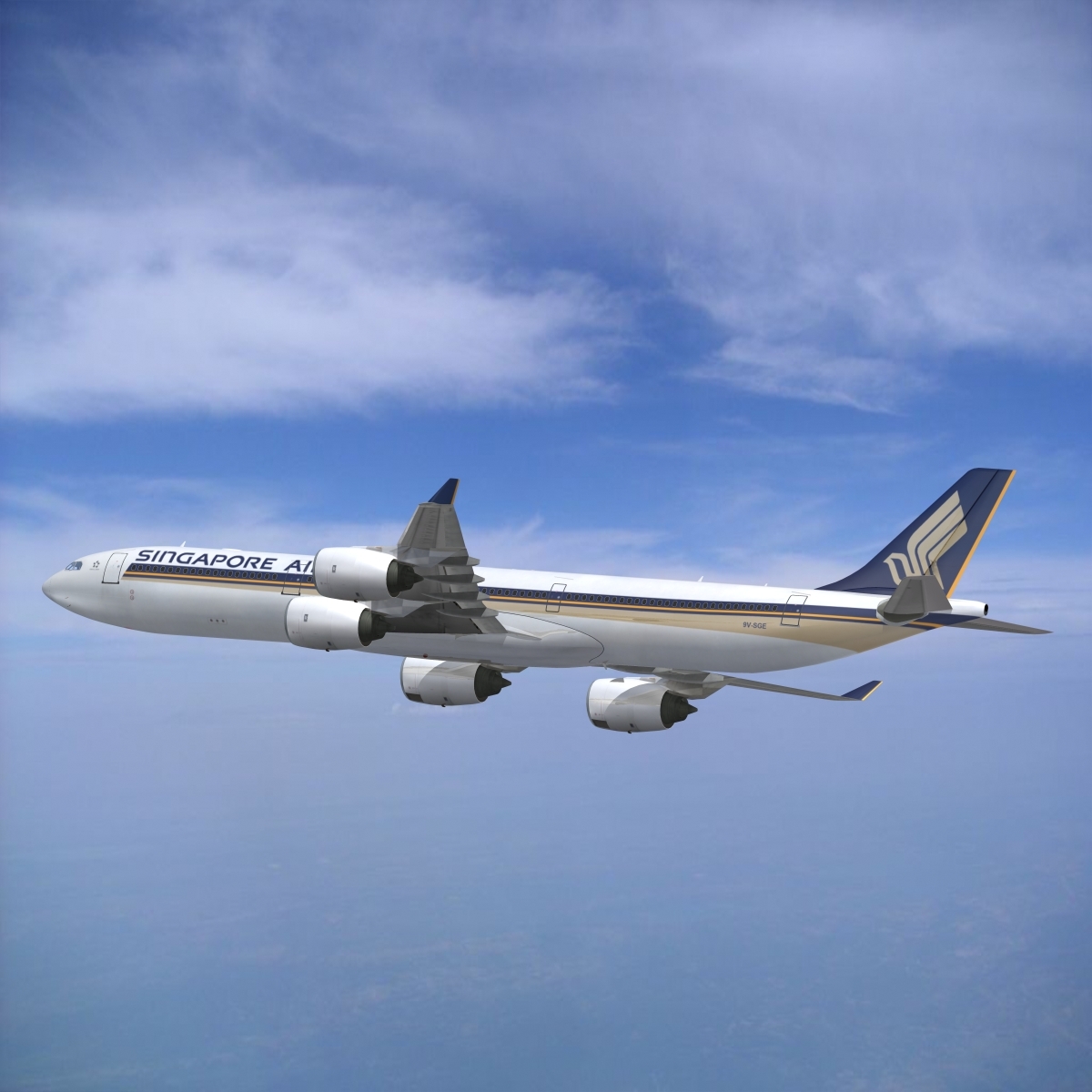 airbus a340-500 max
