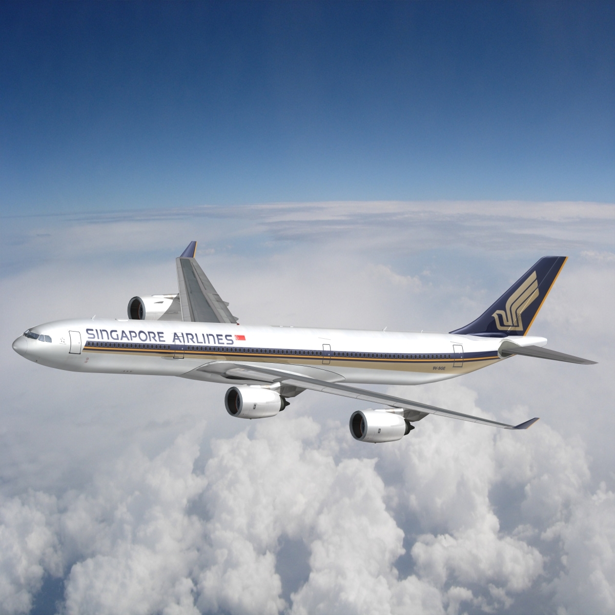 airbus a340-500 max