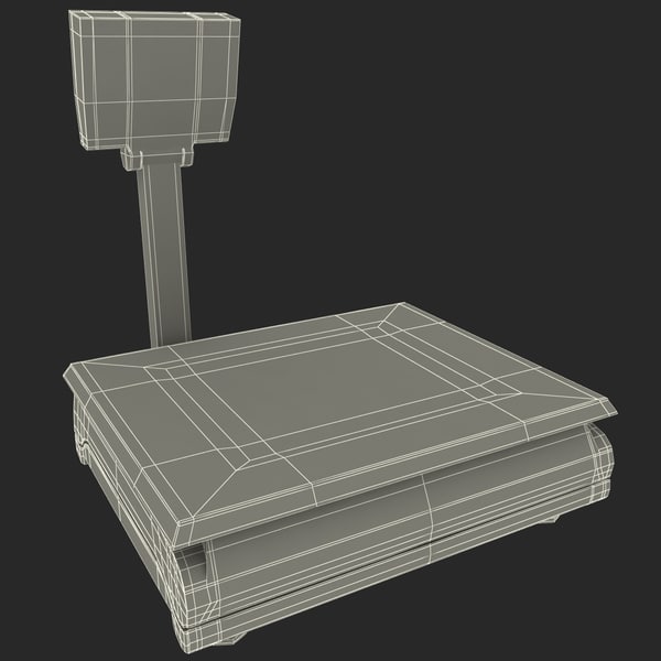 3d computing weighing scale