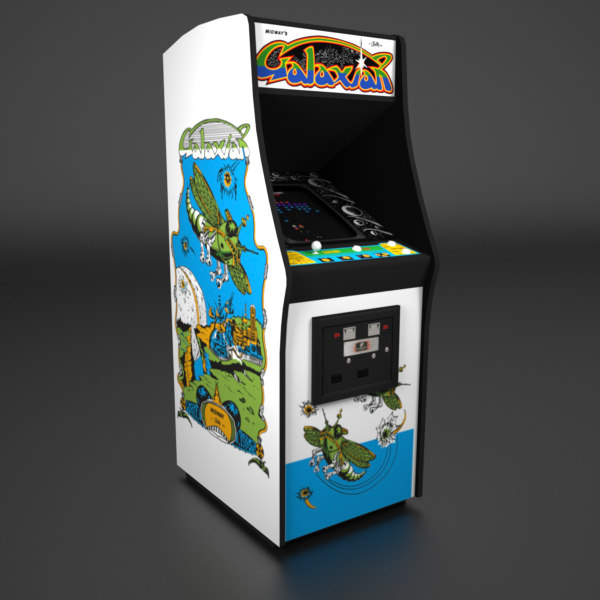 modelo 3d Galaxian Arcade Low Poly - TurboSquid 592201