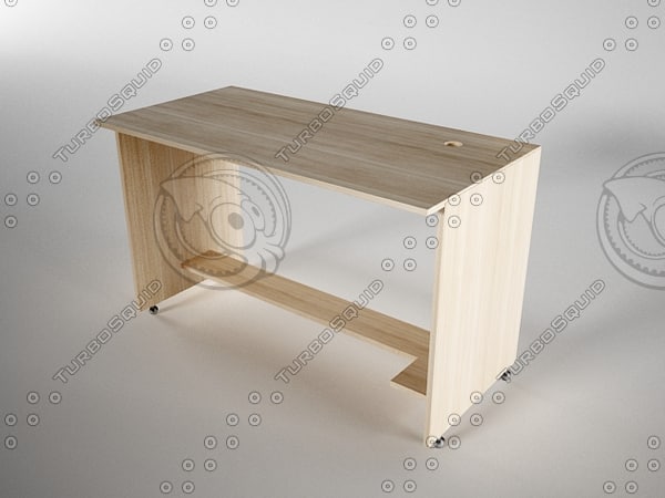 3d designer computer table model