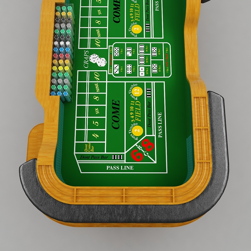 3ds max craps table 4