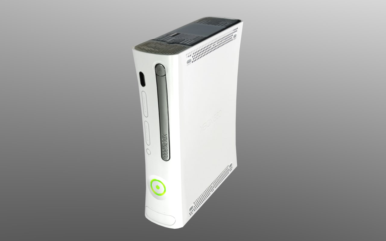 3d console video games model