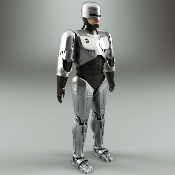 3d model of robocop static
