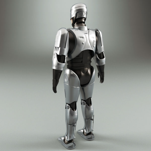 3d model of robocop static