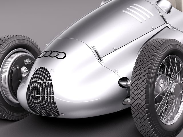 3d model autounion auto union type