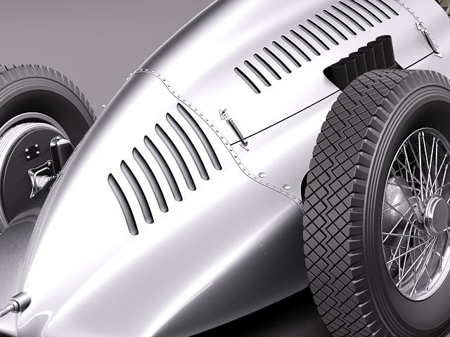 3d model autounion auto union type