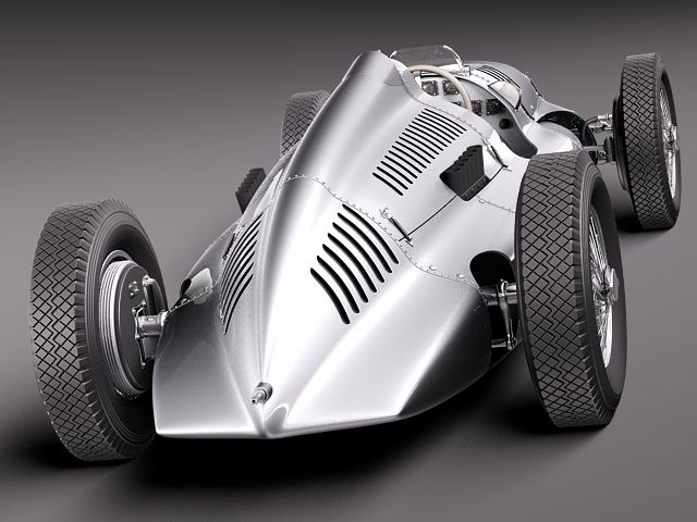 3d model autounion auto union type