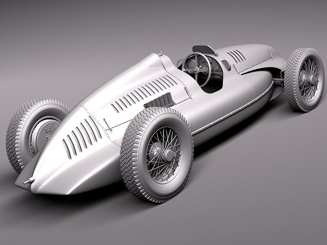 3d model autounion auto union type