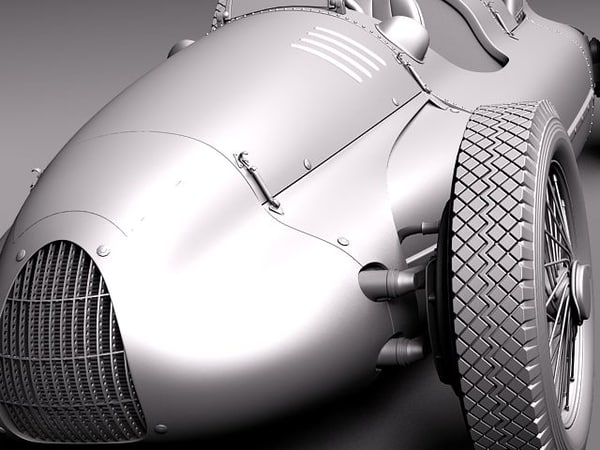 3d model autounion auto union type
