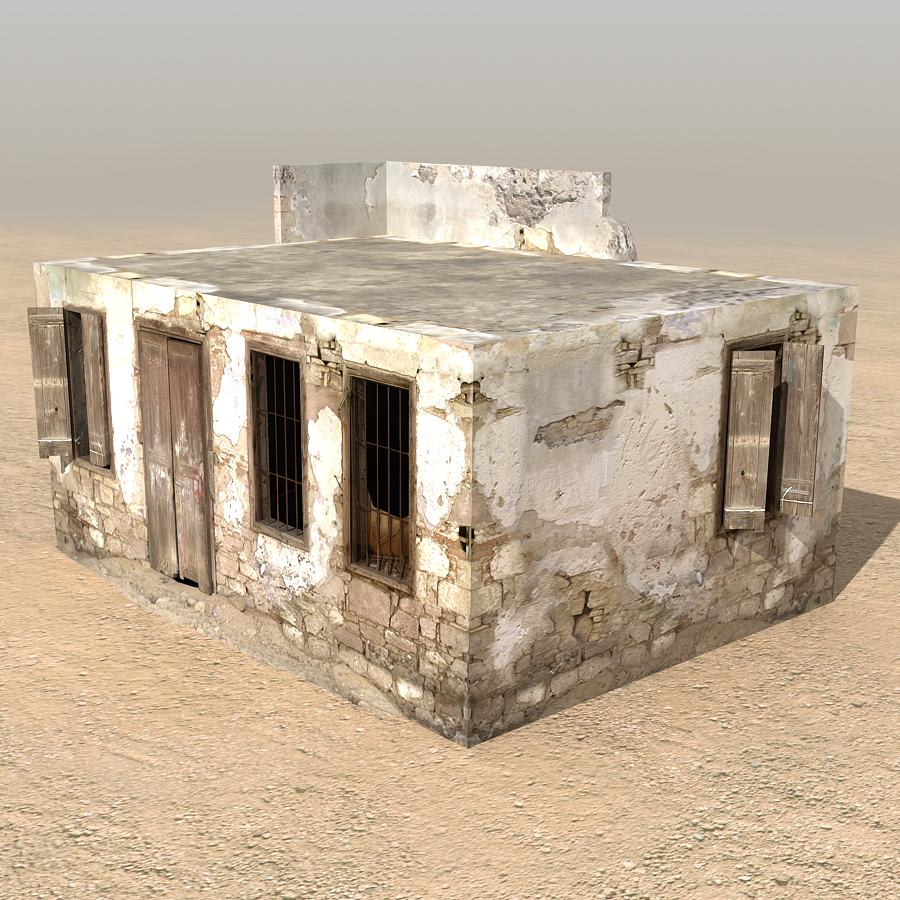 afghan house 06 3d c4d