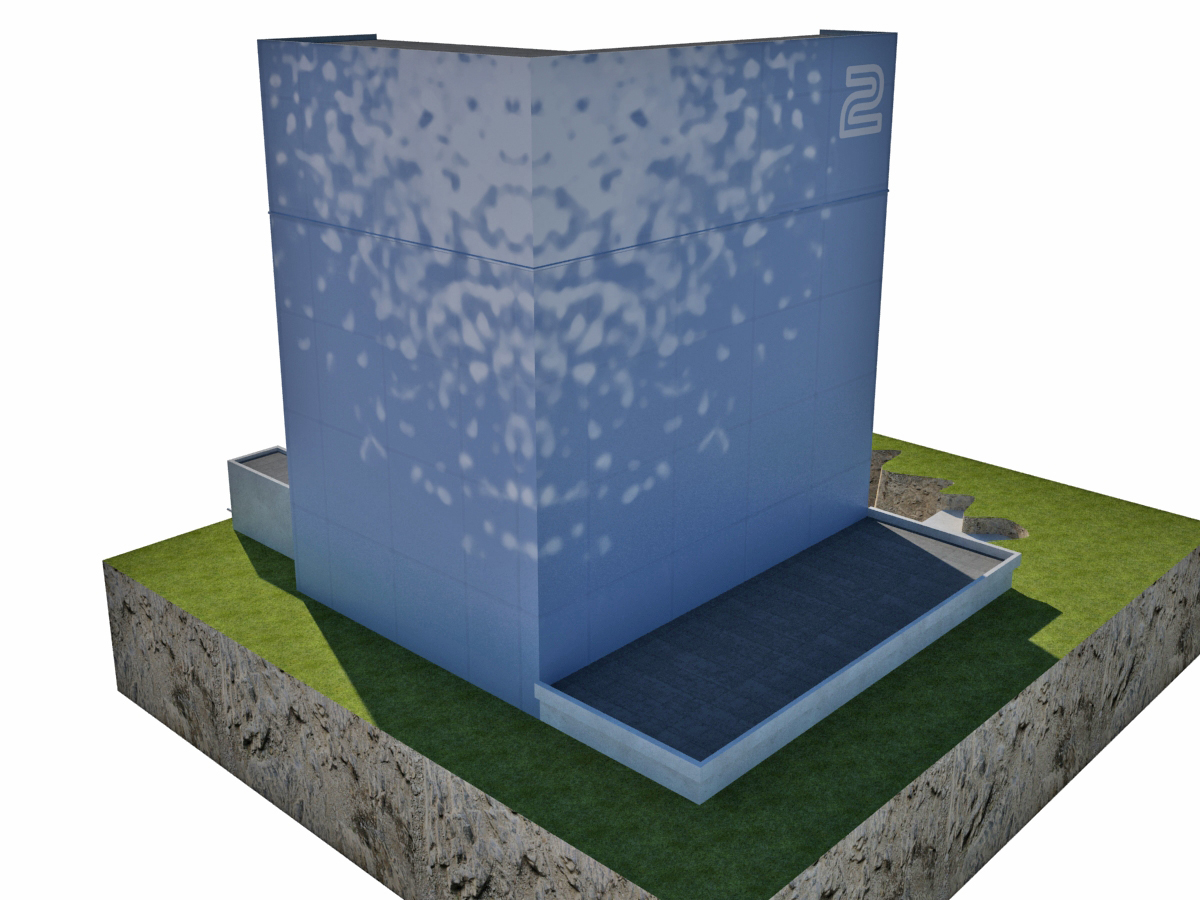 3d model of reactor nuclear