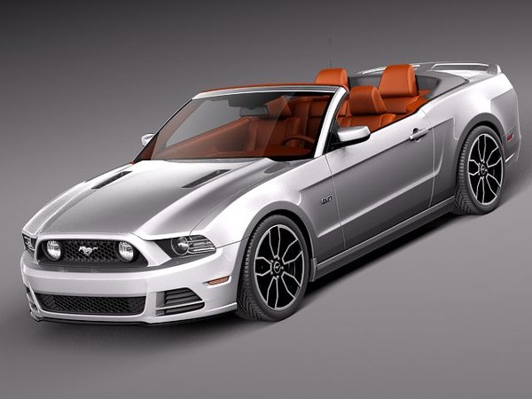 modèle 3D de Ford Mustang GT Décapotable 2013 - TurboSquid 666696