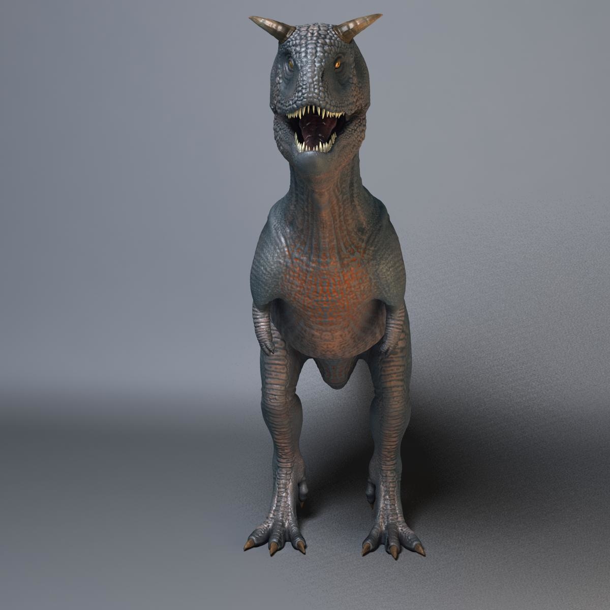 3d model carnotaurus dinosaur sastrei