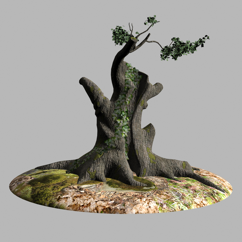 3ds max tree