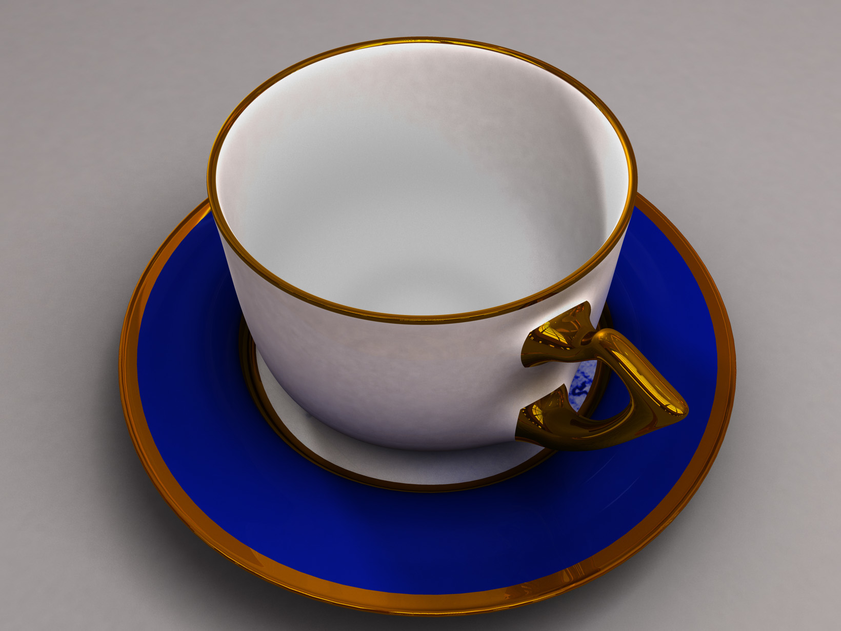 tea cup 3d model