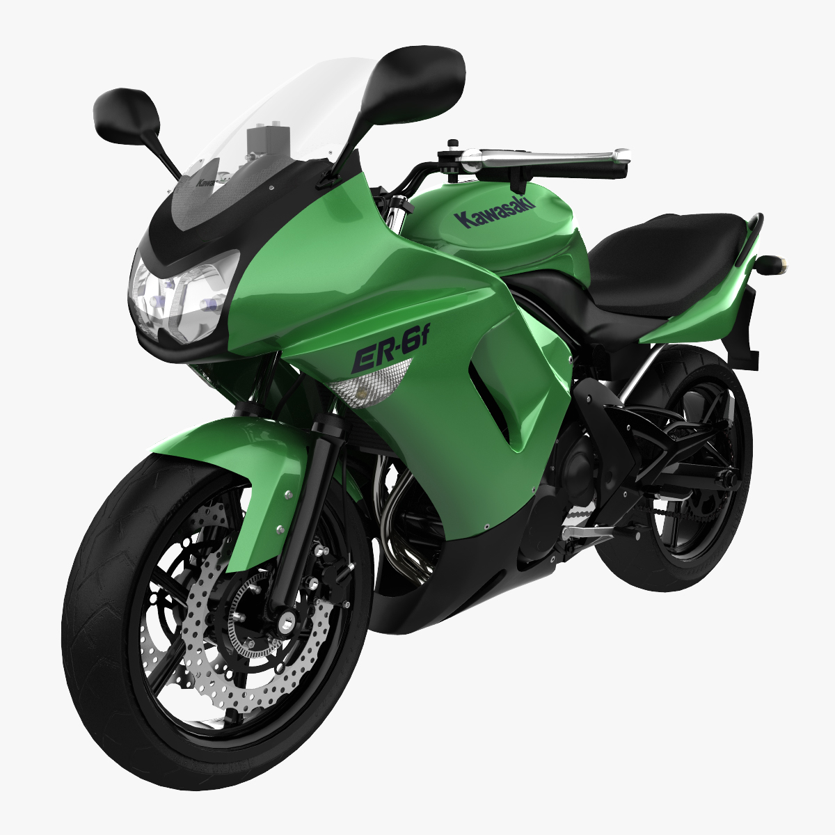 3d kawasaki er6f model