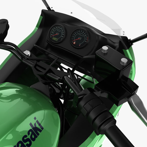 3d kawasaki er6f model