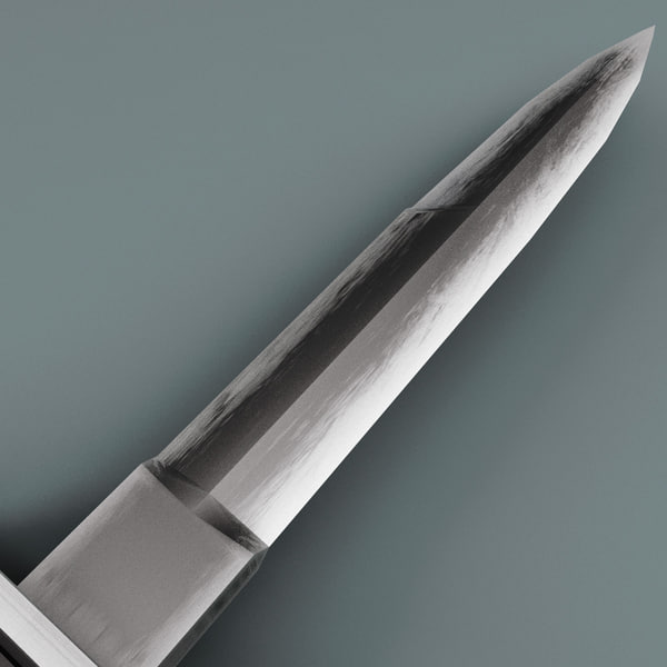 m16a1 assault rifle m7 3d max