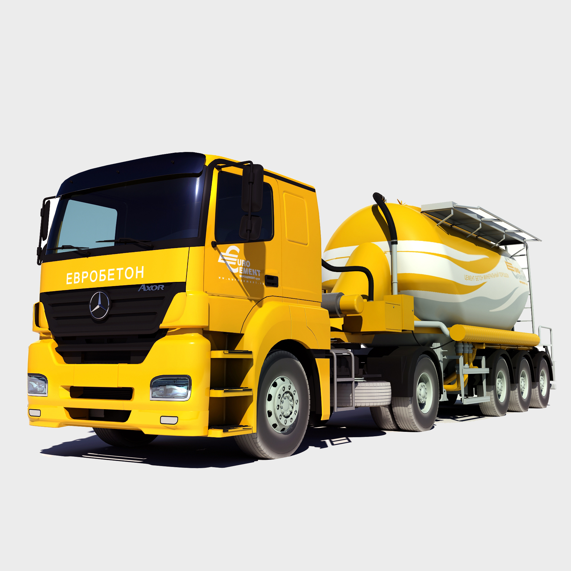 mercedes axor 3d model