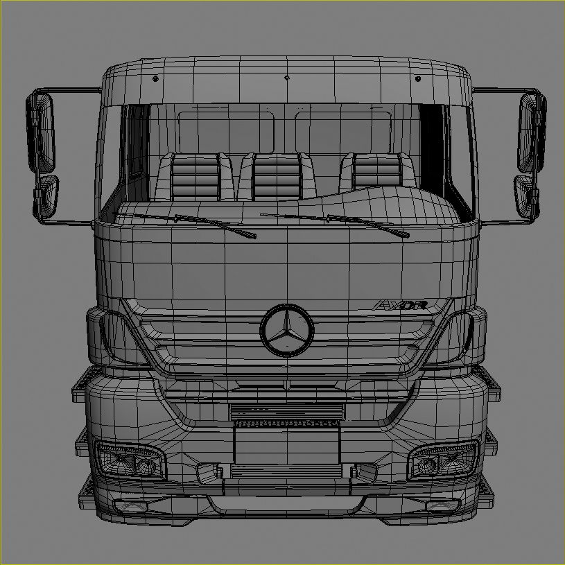 mercedes axor 3d model