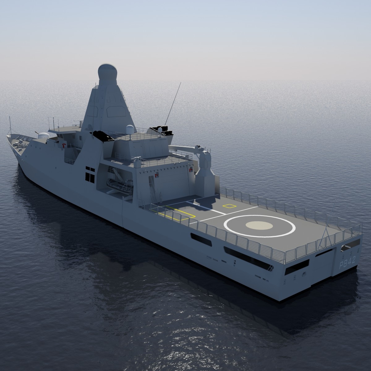 3d holland class offshore patrol model