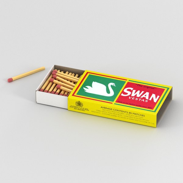 swan vestas matches 3d model