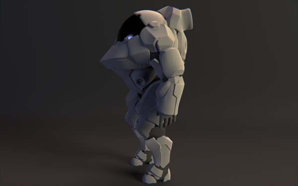 astro astronaut mech 3d model