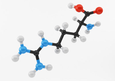 arginine molecule structure 3d model